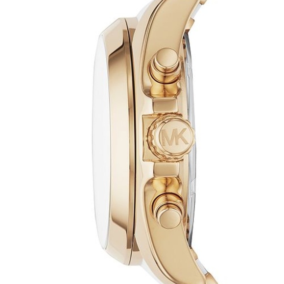 Michael Kors | Accessories | Nwt Michael Kors Chrono Bradshaw Gold ...